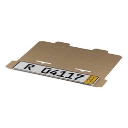 20 x Versandverpackung f&uuml;r KFZ-Kennzeichen