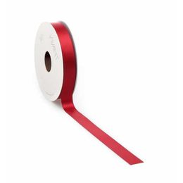 Geschenkband aus Satin "Rot" 16 mm x 25 m