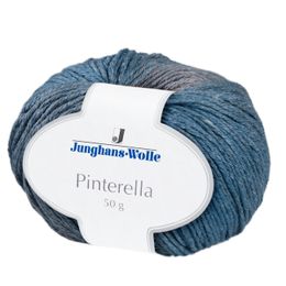 Pinterella von Junghans-Wolle, Eismeer, aus Baumwolle