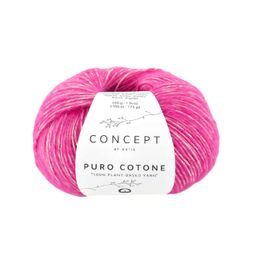 Puro Cotone von Katia, Fuchsia, aus Baumwolle