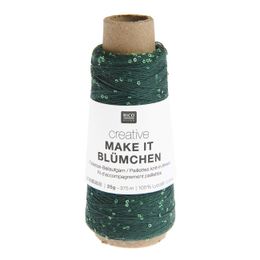 Creative Make it Bl&uuml;mchen Beilaufgarn von Rico Design, Efeu, aus Lyocell