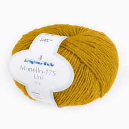 Monello-175 Uni von Junghans-Wolle, Cognac, aus Polyacryl