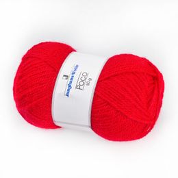 Poco von Junghans-Wolle, Rot, aus Polyacryl