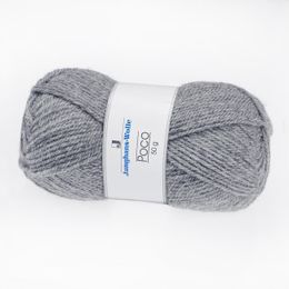 Poco von Junghans-Wolle, Hellgrau, aus Polyacryl