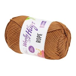 Rope von Woolly Hugs, Tabak, aus Polyester