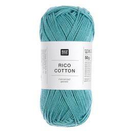 Rico Cotton von Rico Design, Petrol, aus Baumwolle