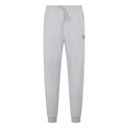 Jogginghose Plein Sport "Fleece Joggers 3D Tiger", Herren, Gr. L, US-Gr&ouml;&szlig;en, 10, grau, Stoff: 82% Baumwolle, 18% Polyester, Hosen Jogginghose