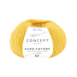 Puro Cotone von Katia, Gelb, aus Baumwolle