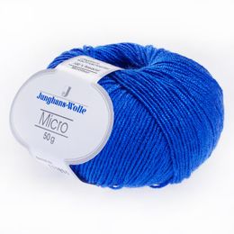Micro von Junghans-Wolle, Ultramarin, aus Polyacryl