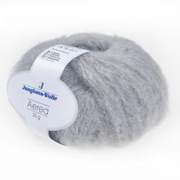 Aerea von Junghans-Wolle, Grau, aus Wolle