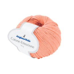 Cotone-Emozione von Junghans-Wolle, Lachs, aus Baumwolle