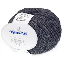 Kaschmir von Junghans-Wolle, Anthrazit, aus Kaschmir