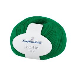 Lotti-Uni von Junghans-Wolle, Gr&uuml;n, aus Baumwolle