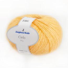 Cielo von Junghans-Wolle, Gelb, aus Polyacryl