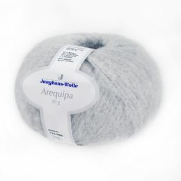 Arequipa von Junghans-Wolle, Hellgrau, aus Alpaka