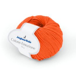 Cotone-Emozione von Junghans-Wolle, Orange, aus Baumwolle