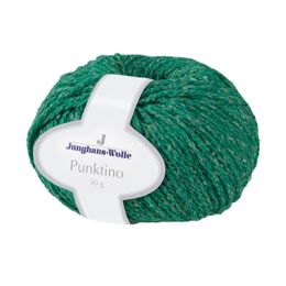 Punktino von Junghans-Wolle, Grasgr&uuml;n, aus Schurwolle