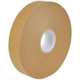 Papierklebeband 50 x 500 m, braun Maschinenklebeband (0,0593 &euro; pro 1 m)
