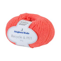 Recycle & PET von Junghans-Wolle, Lachs, aus Polyester