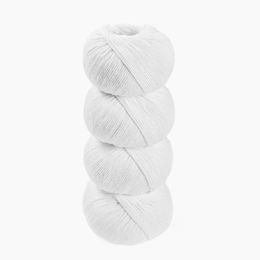 Recycle & Basic von Junghans-Wolle, Clear White, aus Baumwolle