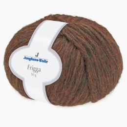 Frigga von Junghans-Wolle, Oliv/Braun, aus Polyacryl