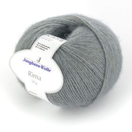 Rima von Junghans-Wolle, Grau, aus Schurwolle