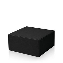 25 x Geschenkbox ''Modern Schwarz'' Gr&ouml;&szlig;e M 250 x 250 x 120 mm