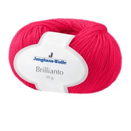 Brillianto von Junghans-Wolle, Himbeer, aus Baumwolle