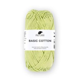 Basic Cotton von Pro Lana, Kiwigr&uuml;n, aus Baumwolle