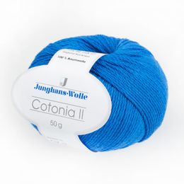 Cotonia II von Junghans-Wolle, Kobalt, aus Baumwolle