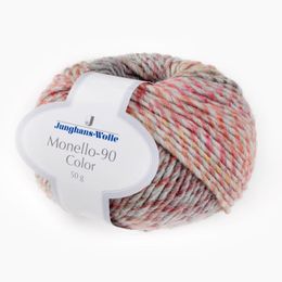Monello-90 Color von Junghans-Wolle, Grau/Silber, aus Polyacryl