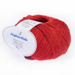 Micro von Junghans-Wolle, Rot, aus Polyacryl