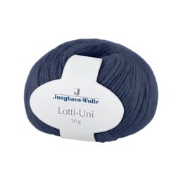 Lotti-Uni von Junghans-Wolle, Dunkelblau, aus Baumwolle