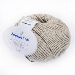 Cotonia II von Junghans-Wolle, Sand, aus Baumwolle