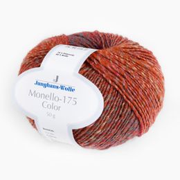 Monello-175 Color von Junghans-Wolle, Gr&uuml;n/Rot, aus Polyacryl