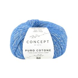Puro Cotone von Katia, K&ouml;nigsblau, aus Baumwolle