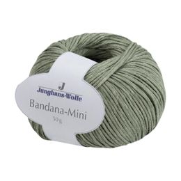 Bandana-Mini von Junghans-Wolle, Khaki, aus Baumwolle