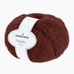 Fenella von Junghans-Wolle, Mittelbraun, aus Alpaka