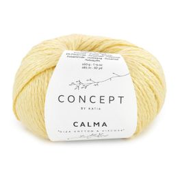 Calma von Katia, Pastellgelb, aus Baumwolle