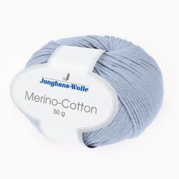 Merino-Cotton von Junghans-Wolle, Lavendel, aus Schurwolle