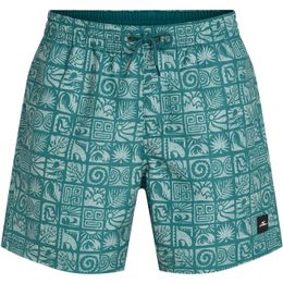 O`Neill O'NEILL PRINT 16 Badehose Herren - Gr&ouml;&szlig;e L - gr&uuml;n