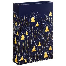 50 x *Abverkauft* Faltschachtel f&uuml;r 3 Flaschen 235 x 78 x 363 mm "Tannenbaum"