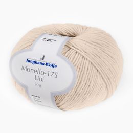 Monello-175 Uni von Junghans-Wolle, Creme, aus Polyacryl