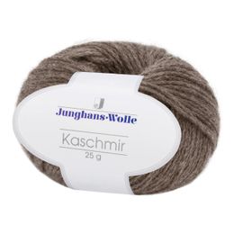Kaschmir von Junghans-Wolle, Braun, aus Kaschmir