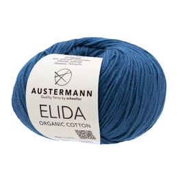 Elida von Austermann , Indigo, aus Baumwolle