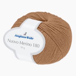 Nuovo Merino 180 von Junghans-Wolle, Camel, aus Schurwolle