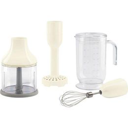 Smeg HBAC11CR Stabmixer-Set Creme