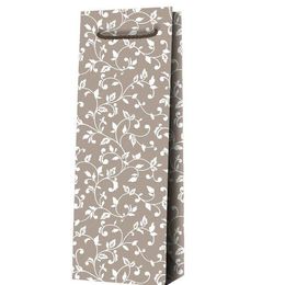 20 x Geschenkt&uuml;te "Blumenranke" f&uuml;r 1 Flasche 125 x 85 x 360 mm