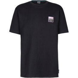 Protest PRTAFIA T-Shirt Herren - Gr&ouml;&szlig;e S - schwarz