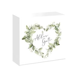 25 x Geschenkbox "Alles Gute" 198 x 190 x 99 mm